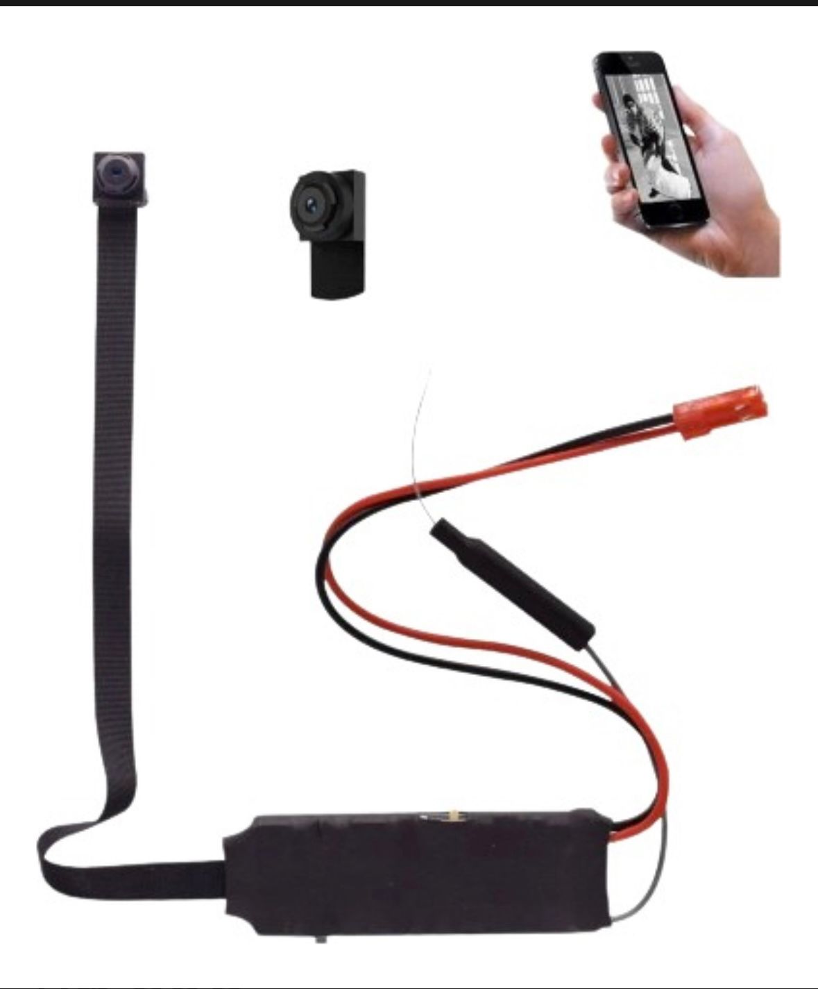 Câmera espiã fita Lookcam com bateria